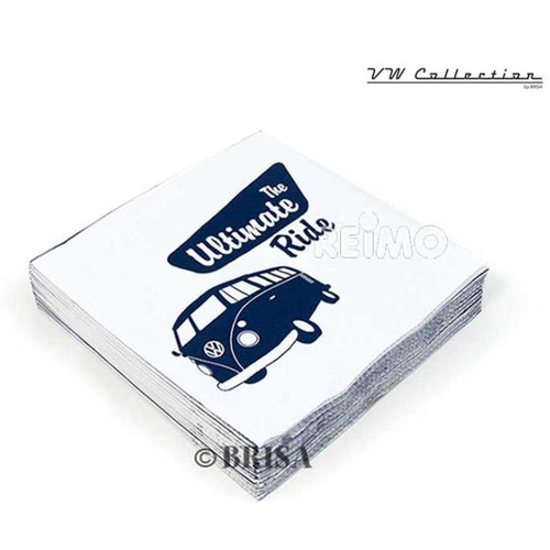 SERVIETTES RIDE VW COLLECTION 20 PIÈCES
