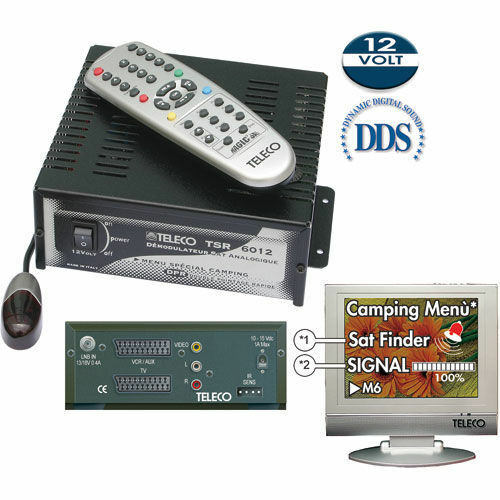 Récepteur satellite TSR 6012 TELECO